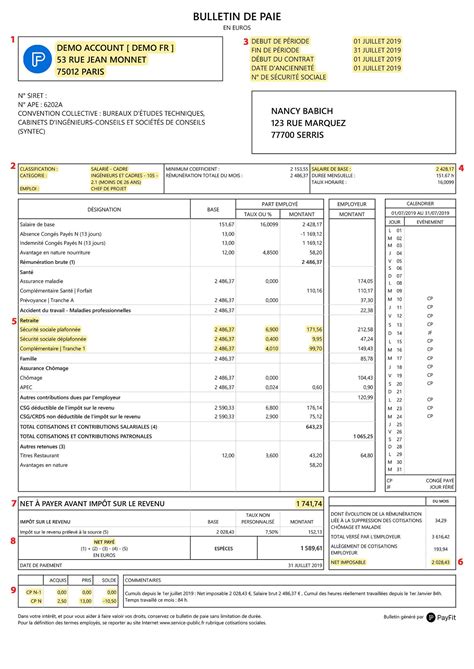 Comprendre Fiche De Paie Prof Image To U