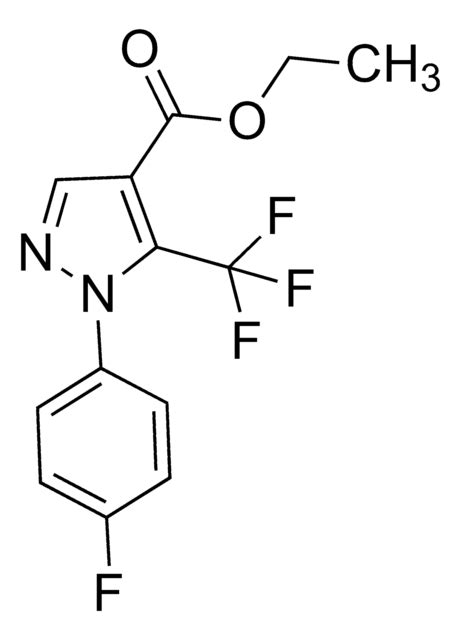 Ethyl 5 Trifluoromethyl 1 4 Fluorophenyl 1H Pyrazole 4 Carboxylate