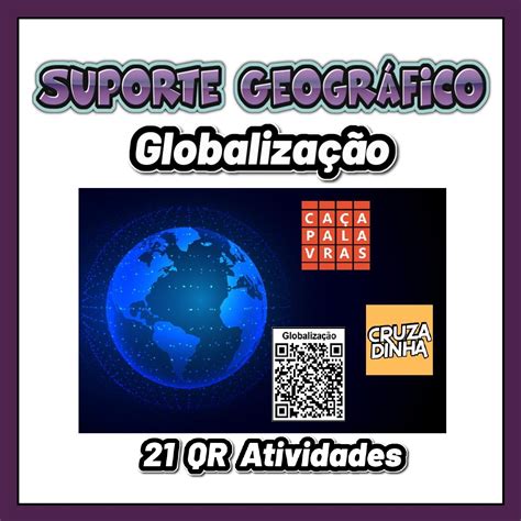 21 Atividades QR code Globalização Suporte Geográfico Hotmart