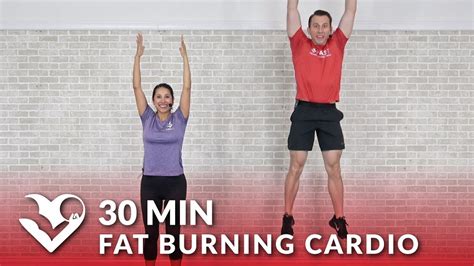 30 Minute Fat Burning Cardio Workout At Home 30 Min HIIT Cardio