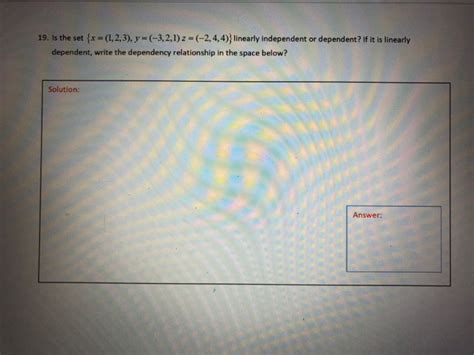 solved 6 determine which of the following subsets of r are