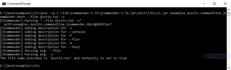 Java Command Line Interfaces Part 7 JCommander Java Code Geeks