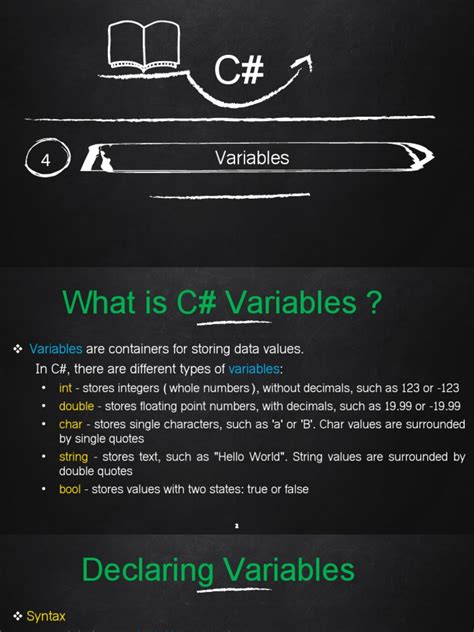 variables pdf c sharp programming language integer computer science