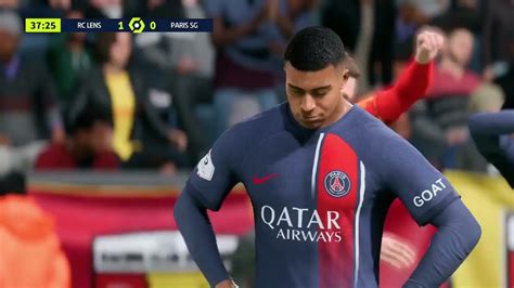 RC Lens Paris Saint Germain 0 2 Résumé Ligue 1 Uber Eats 2023