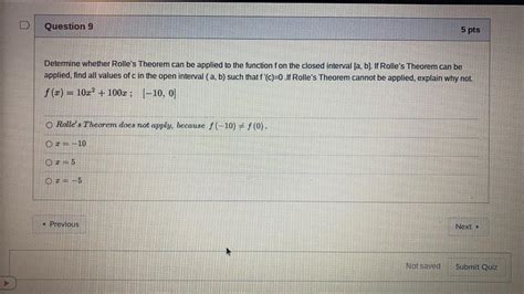 solved determine whether rolle s theorem can be applied to