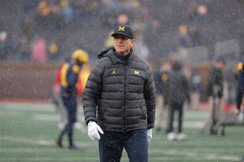 Look Jim Harbaugh Has 8 Word Message Following His Decision Athlon