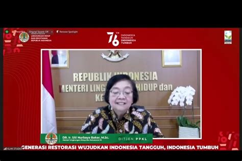 Menteri Lhk Apresiasi Kontribusi Pemuda Dalam Isu Adaptasi Lingkungan