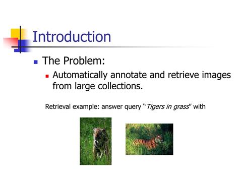 ppt automatic image annotation and retrieval using cross media relevance models powerpoint