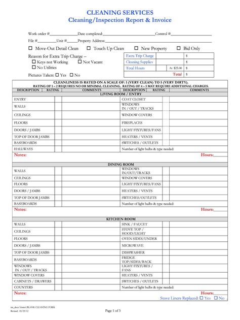 How To Create A Cleaning Estimate Free Sample Example Format