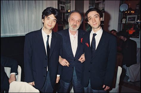 Photo Claude Berri Sa Femme Anne Marie Rassam Et Leur Fils Julien