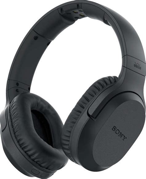 Sony WHRF400 RF Wireless Headphones Black WHRF400 Best Buy