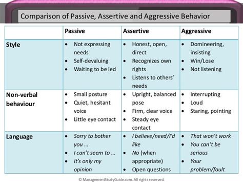 assertiveness skills basics