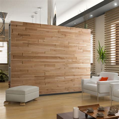 Mur en Planche de Bois Mural Déco Mur en planche de Bois Brut