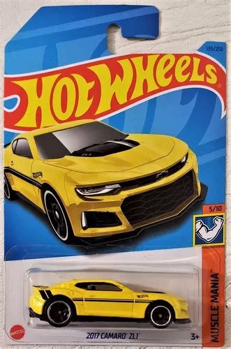 2017 Camaro Zl1 Amarillo Hot Wheels Mattel Meses Sin Intereses