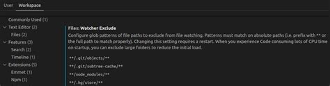 Visual Studio Code Watcher Exclude Specific Folder Stack Overflow
