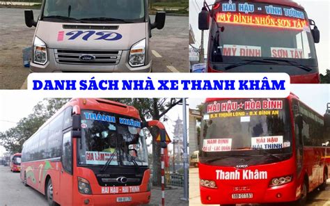 TỔNG HỢPXe khách Nhà Xe Thanh Khâm Công ty Vận Tải hành khách Hải Hà