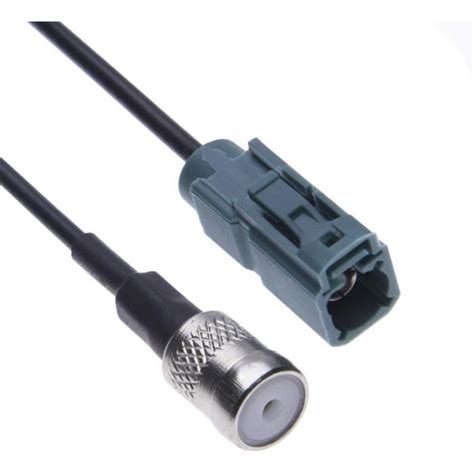 Adaptateur D antenne Fakra Vers ISO Pour Radio Voiture Stéréo De