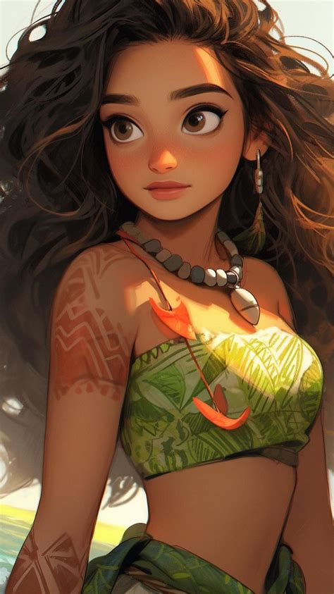 Disney Disney Female Characters Disney Moana Art Cute Cartoon Pictures