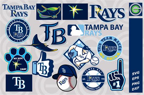 Tampa Bay Rays SVG Gravectory