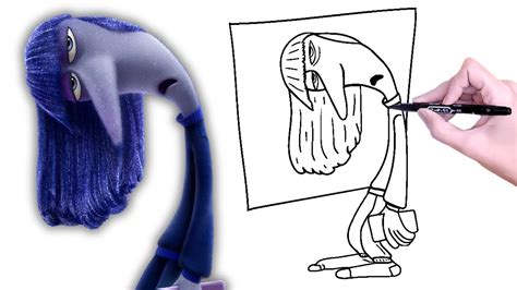 COMO DESENHAR O TÉDIO DE DIVERTIDA MENTE 2 TUTORIAL COMPLETO PASSO A