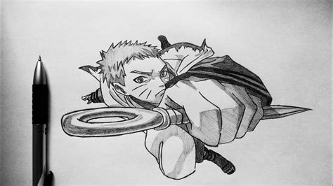 How To Draw Naruto Hokage Step By Step Tutorial YouTube