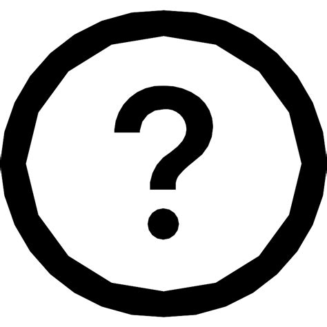 Question Circle Vector SVG Icon SVG Repo