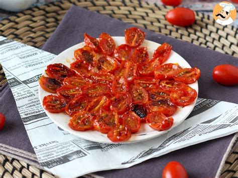 Tomates Cherry Confitados En La Freidora De Aire Receta Petitchef