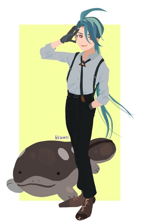 Rika And Clodsire Pokemon And 2 More Drawn By Kkwmti Danbooru