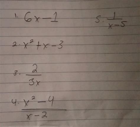 encircle rational algebraic expression brainly ph