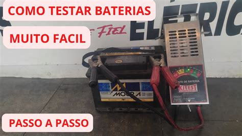 COMO TESTAR BATERIA DE CARRO TESTE TB PASSO A PASSO MUITO FÁCIL