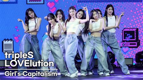 Live Triples Lovelution Girls Capitalism Showcase K