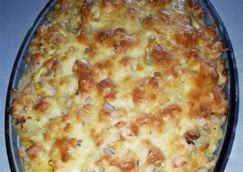 Rakott tészta csirkemellel Bodnár Dóra receptje Cookpad receptek