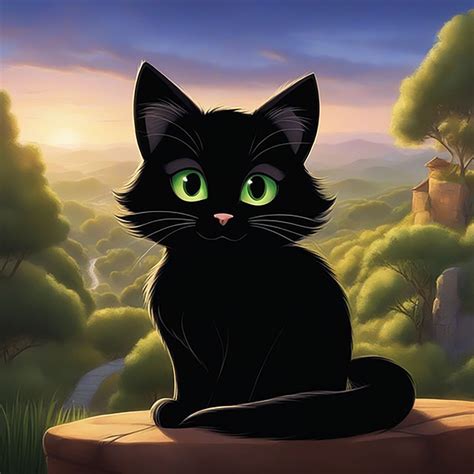 Ai Generiert Katze Schwarze Kostenloses Bild Auf Pixabay Pixabay