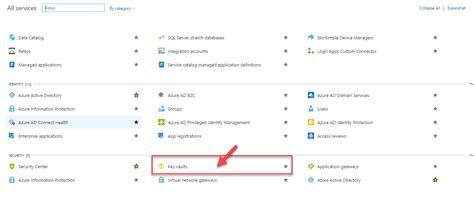 how to create azure key vault in azure portal