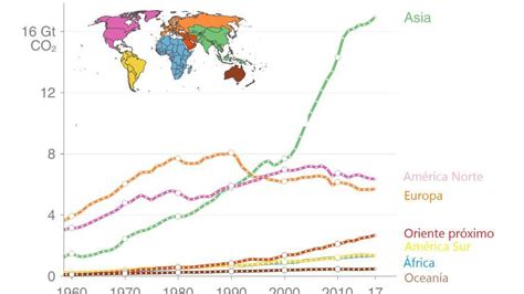 Las emisiones mundiales de CO2 crecen de nuevo y alcanzarán su máximo