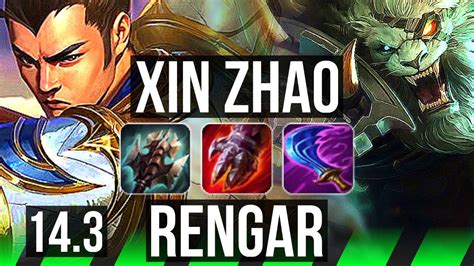Xin Vs Rengar Jng Rank Xin Comeback Na Challenger