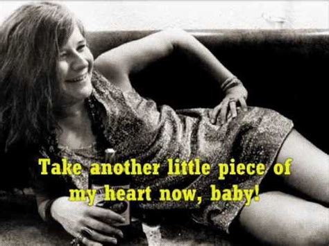 JANIS JOPLIN Piece Of My Heart Lyrics YouTube