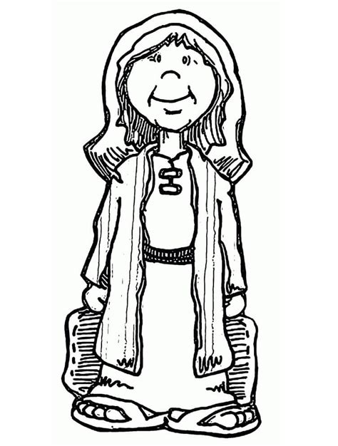 Sarah Bible Coloring Pages