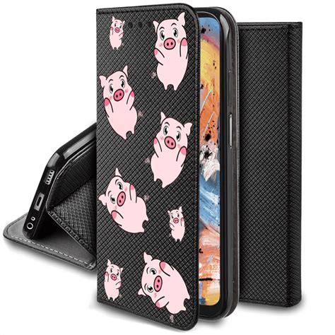 etui malowane zamykane do samsung galaxy a23 5g m23 5g wzór 2 szkło