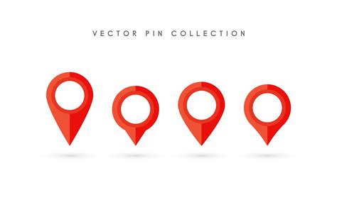 Pin De Ubicaci N Dise O Plano Del Vector Del Icono Del Perno Del Mapa