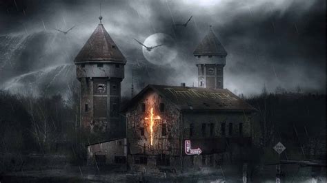 Ghost House Wallpapers Top Free Ghost House Backgrounds Wallpaperaccess