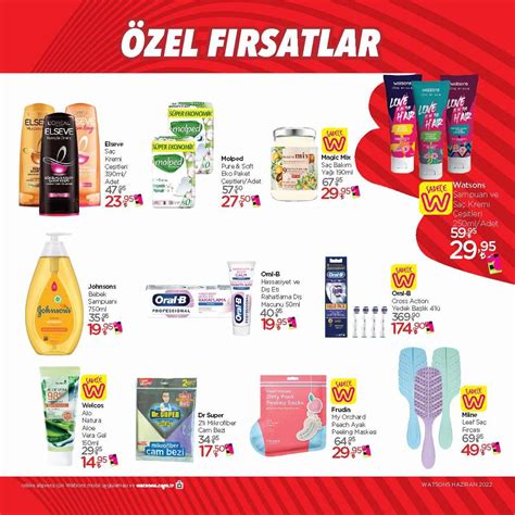 Watsons HAZİRAN 2022 Aktüel Ürünler Kataloğu