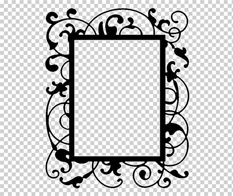 Marcos Decorativos Artes Patr N Dise O Cuadro Blanco Mueble Png