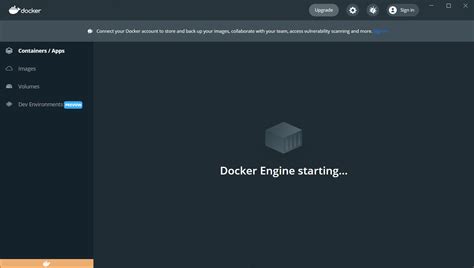 Docker Engine Stopped Windows 11