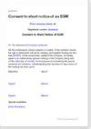 Documents For Consent To Hold An Egm At Short Notice