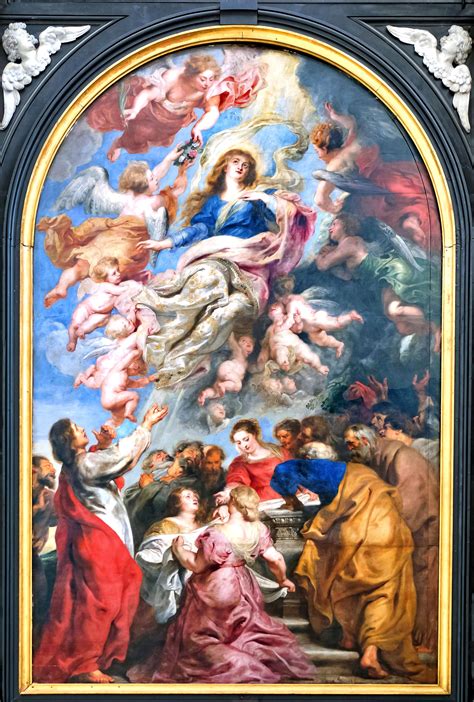 Assumption Of The Virgin Mary By Peter Paul Rubens Public