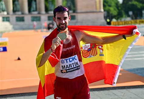 Fotos del histórico doblete de Álvaro Martín y María Pérez en el
