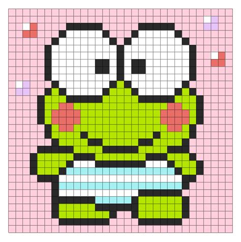 Easy Pixel Art Pixel Art Grid Diy Perler Bead Crafts Perler Bead Art