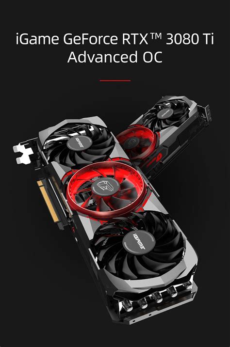 card đồ họa colorful igame geforce rtx 3080 ti advanced oc v 12gb