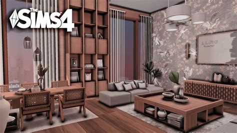Modern Luxury Apartment The Sims Apartment Renovation Speed Build